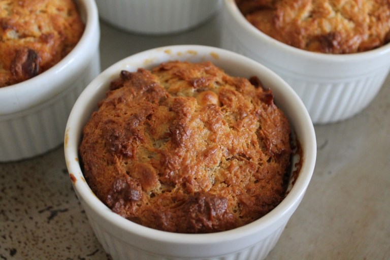 White Chocolate Apricot Bread Pudding | highmadefood.com