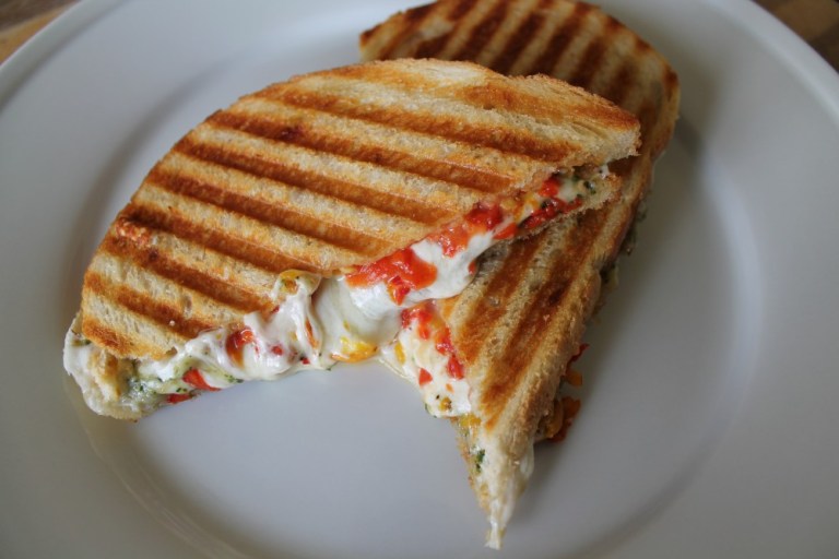 Grilled Cheese Panini | highmadefood.com